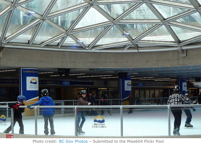 12 Days of Christmas at Robson Square Ice Rink » Vancouver Blog Miss604