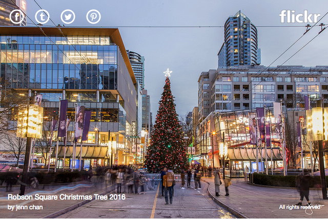 Downtown Vancouver Christmas Tree Lighting » Vancouver Blog Miss604