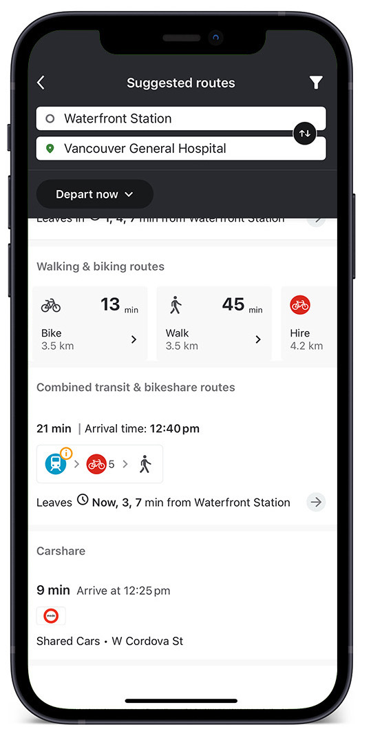 RideLink App Connects TransLink, Mobi Bikes, Carshare Services ...