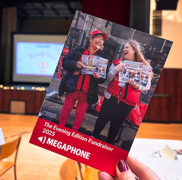 Megaphone Magazine Winter Fundraiser » Vancouver Blog Miss604